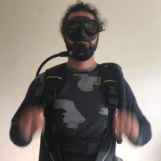 Scuba Hand Signal: Numbers